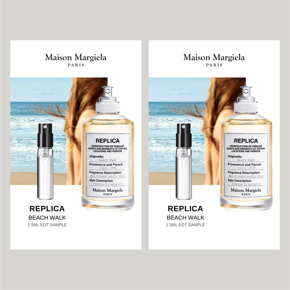 Maison Margiela Replica Beach Walk 1.5ml Sample Fragrance Perfume Spray ...