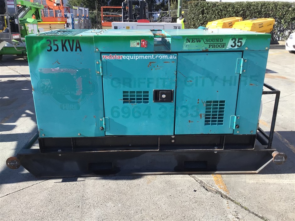 Denyo Power DCA-35 SPK-DA Generator Auction (0054-5060836) | Grays ...