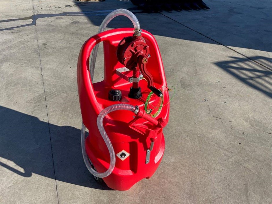 2025 75L Portable Fuel Tank with Manual Pump (Unused) Auction (0005 ...