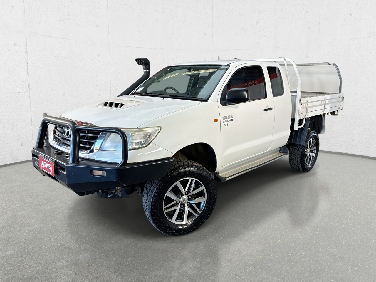 2013 Toyota Hilux SR (4x4) KUN26R Turbo Diesel Manual Extra Cab Auction ...