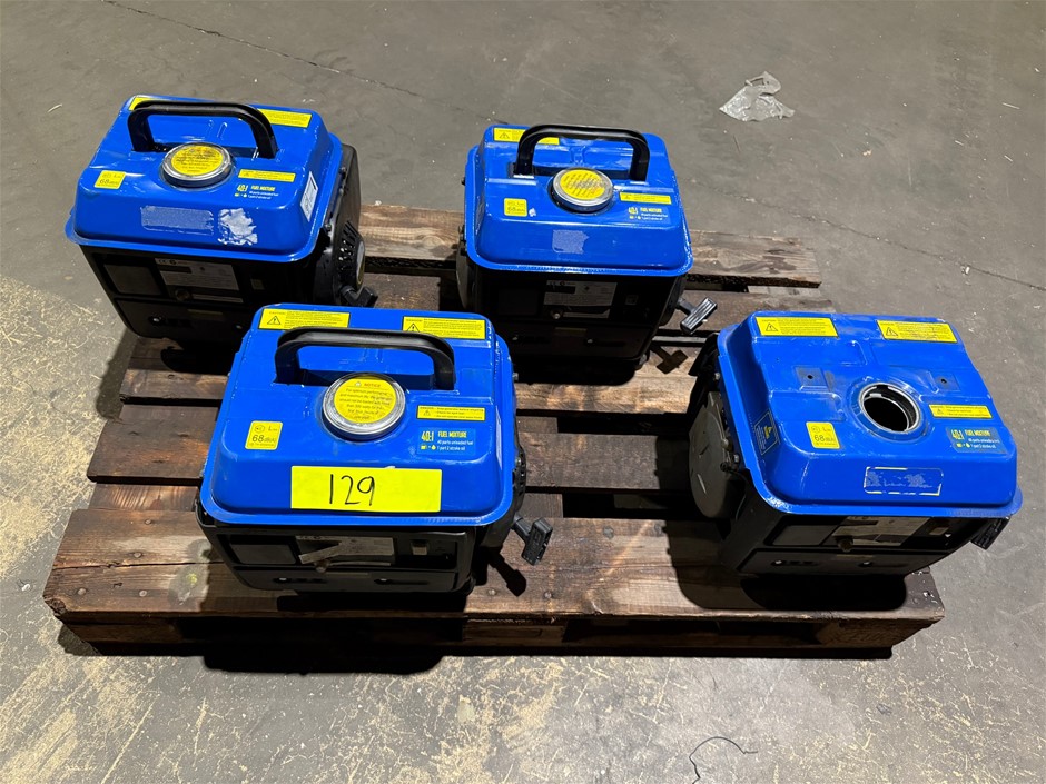 850W 2-Stroke 2HP Generator x 4 Units Auction (0129-2572395) | Grays ...