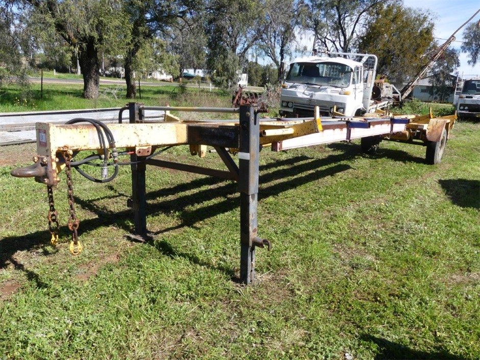 2008 MACNAMA Pole Jinker Trailer Auction (0021-5061475) | Grays Australia