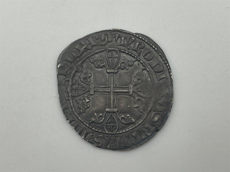 1300s Greek Crusaders Silver coin Auction (1120-5060931) | Grays Australia