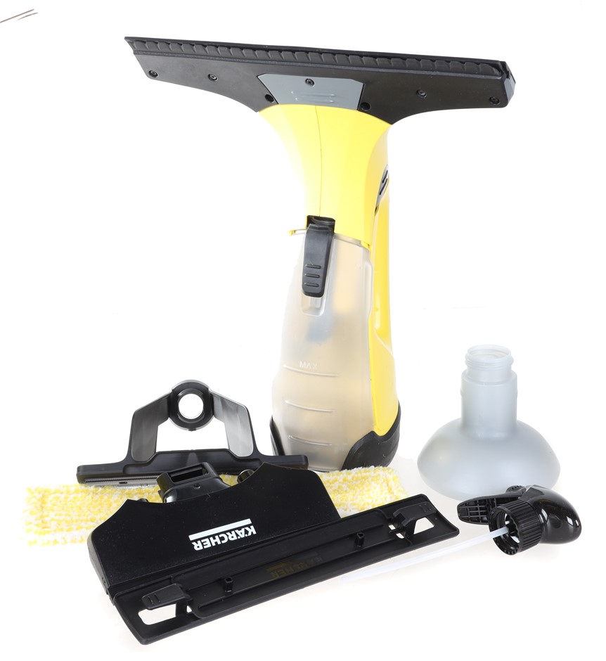 KARCHER WV5 Plus N Window Vacuum Cleaner. NB: Minor use, damaged ...