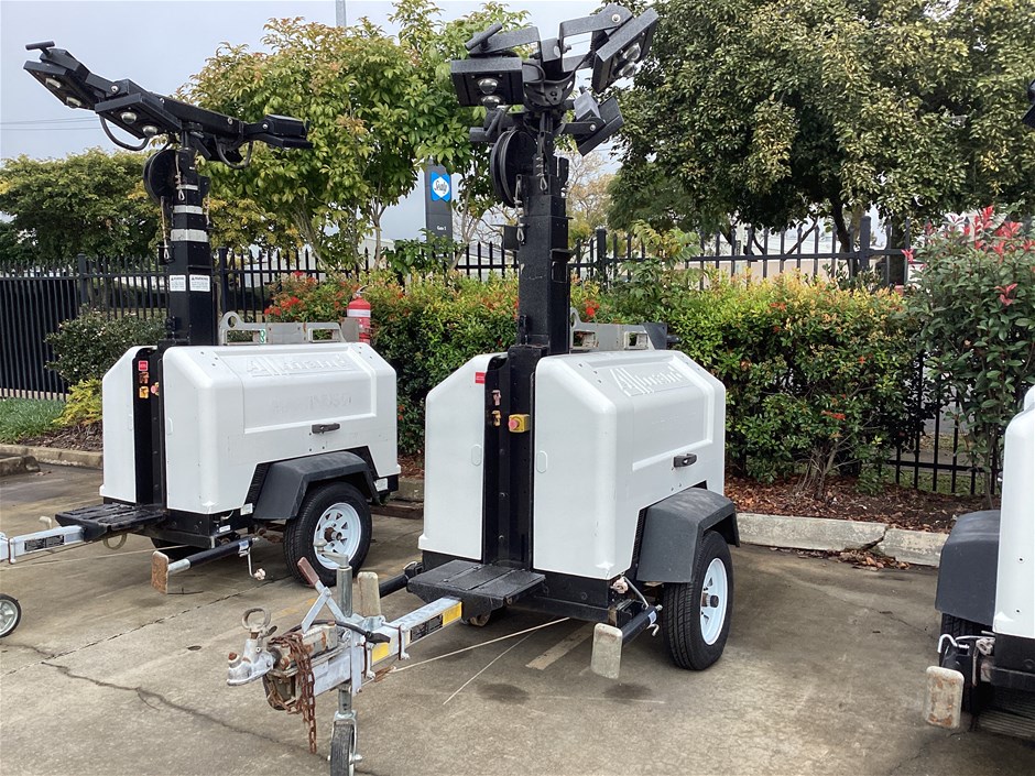 2022 Allmand Night Lite Pro II Lighting Tower Trailer Auction (0005 ...