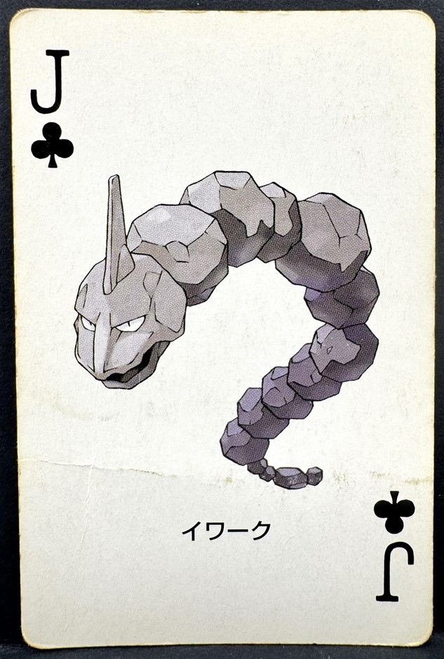 2004 POKEMON FIRERED P/C ONIX JACK OF CLUBS CARD Auction (0050-2573904 ...