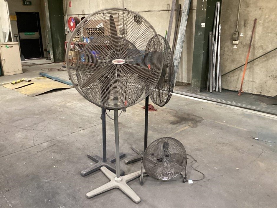 Assorted Industrial Fans Auction (0110-3035022) | Grays Australia