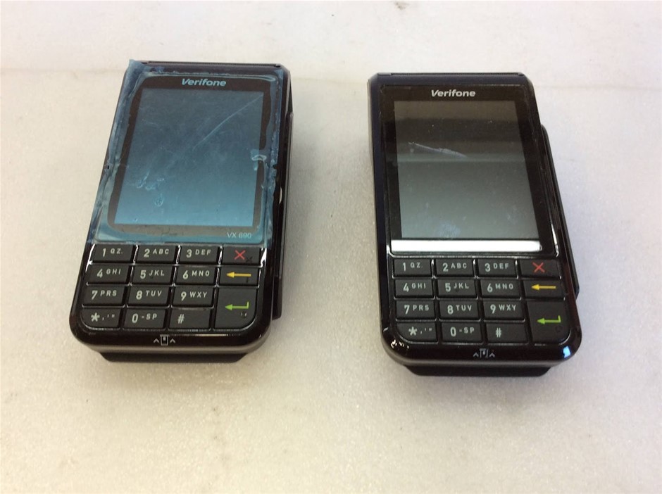 Verifone VX690 Mobile Payment Terminal (Lot of 2) Auction (0014-2573052 ...