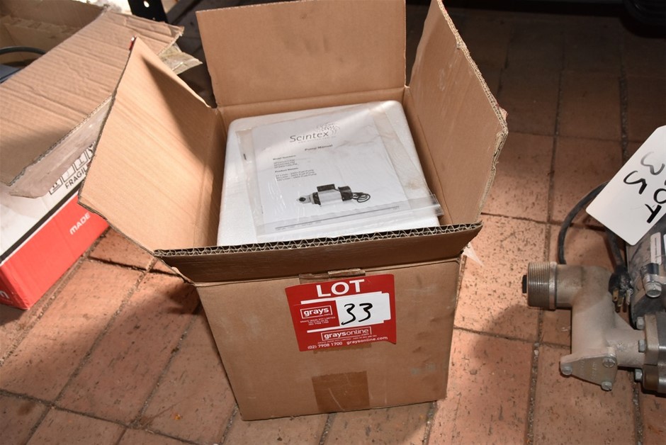 SCINTEX SP240V57LPM Diesel Fuel Pump Auction (0033-5061072) | Grays ...