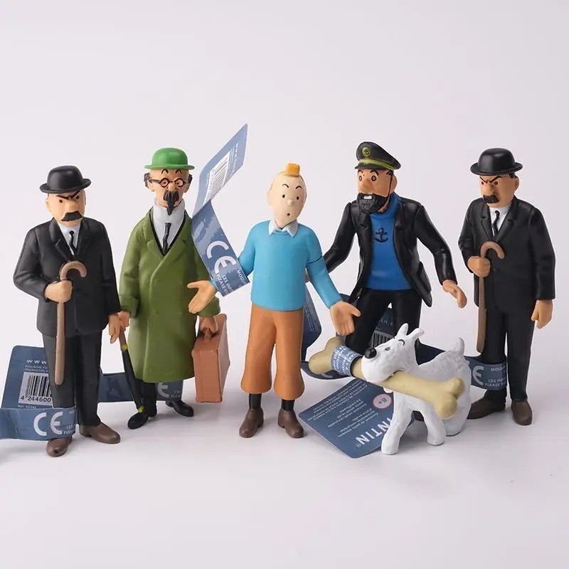 TinTin Action Figures Collectibles, 6 figures Auction (0016-2573263 ...
