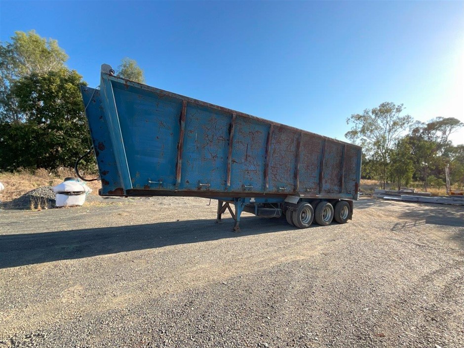 2006 SAM'S Trailers Bulldog Triaxle Tipper Trailer Auction (0231 ...