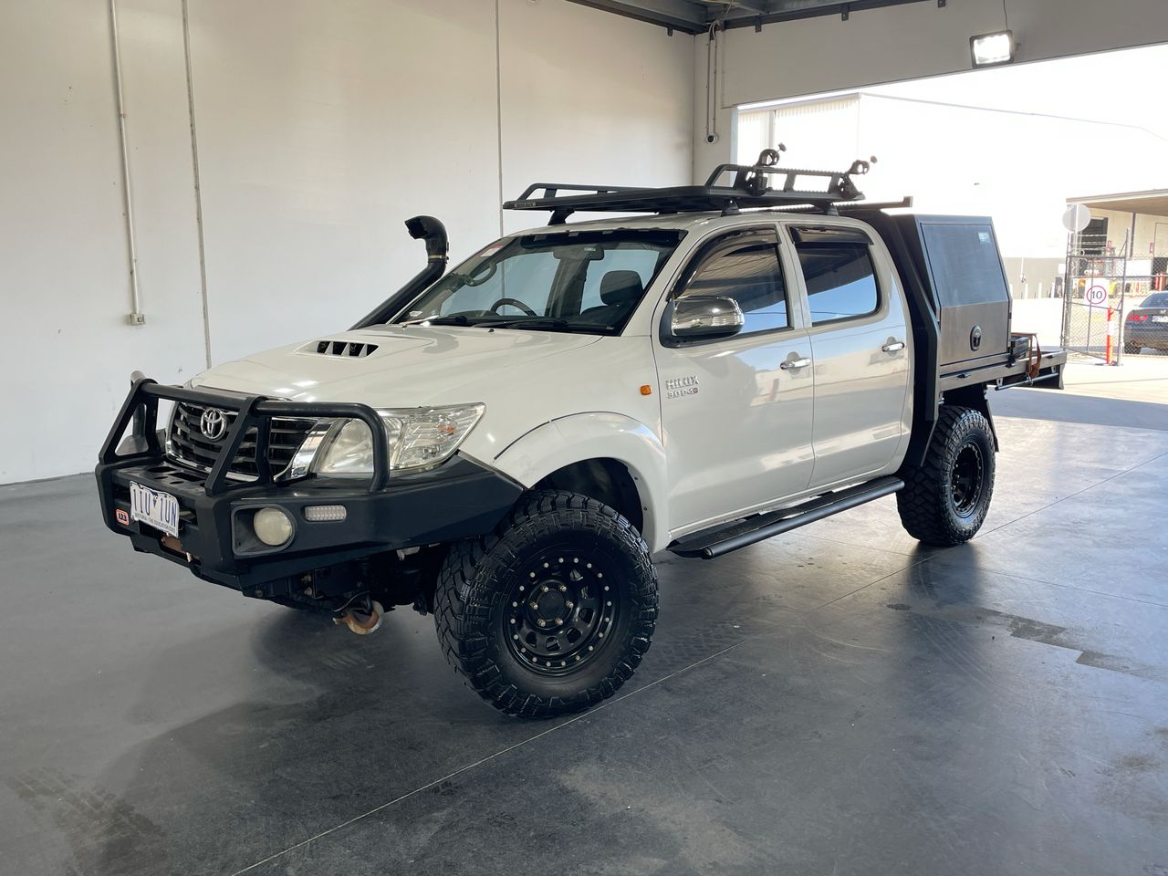 2012 Toyota Hilux 4X4 SR KUN26R Turbo Diesel Manual Crew Cab Chassis ...