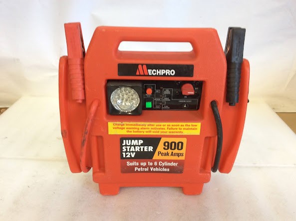 Mechpro 12V 900Amp Jump Starter Auction (0007-2573491) | Grays Australia