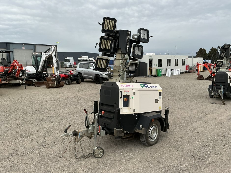 2021 PR Power Light Tower Auction (0036-3035170) | Grays Australia