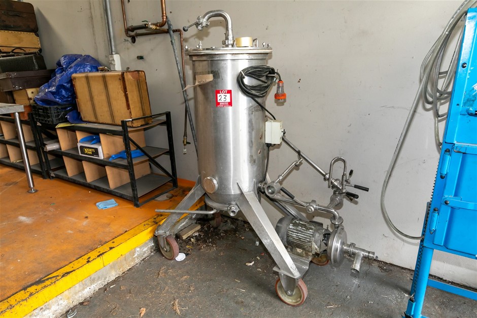 Hopback Stainless Steel (approx 100L) Auction (0023-5061228) | Grays ...