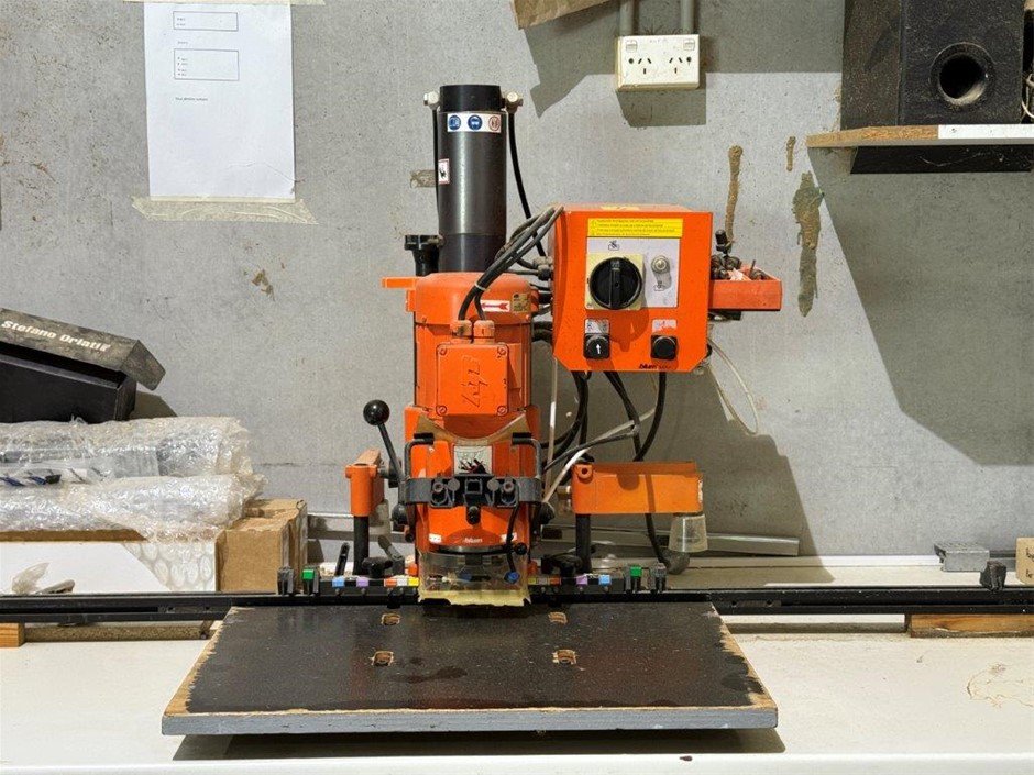 2000 BLUM minipress horizontal drilling machine with rail/track system ...