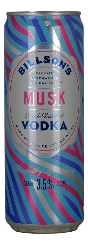 Billsons Musk Vodka (24x 355mL), Aus. Auction (0060-10738270) | Grays ...
