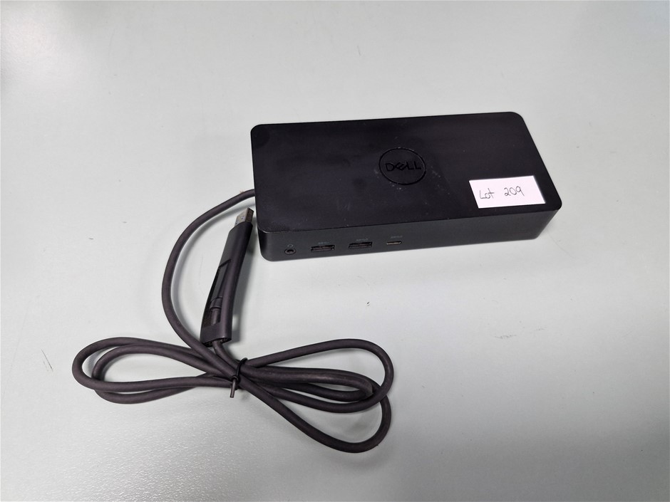 Dell D6000 Docking Station & 130W Power Supply Auction (0209-7060237 ...