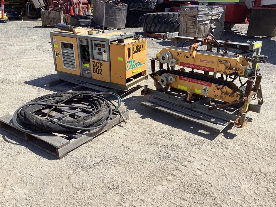 Hydraulic Cable Pusher and Drive Unit Auction (0005-7060629) | Grays ...