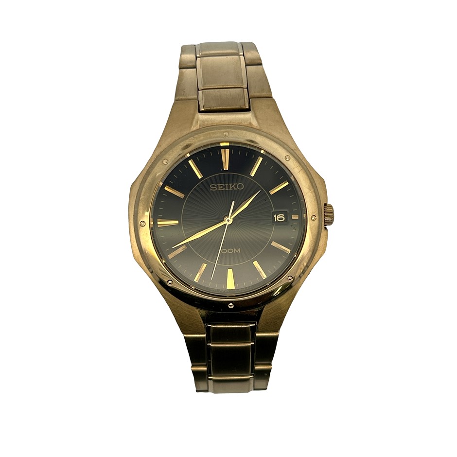 SEIKO Essentials WR100m Watch, reference 7N42-0FD0 Auction (0054 ...