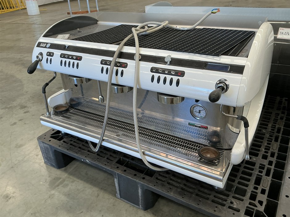 SAB ITALIAN Made Espresso Machine Commercial Grade Auction (0031 ...