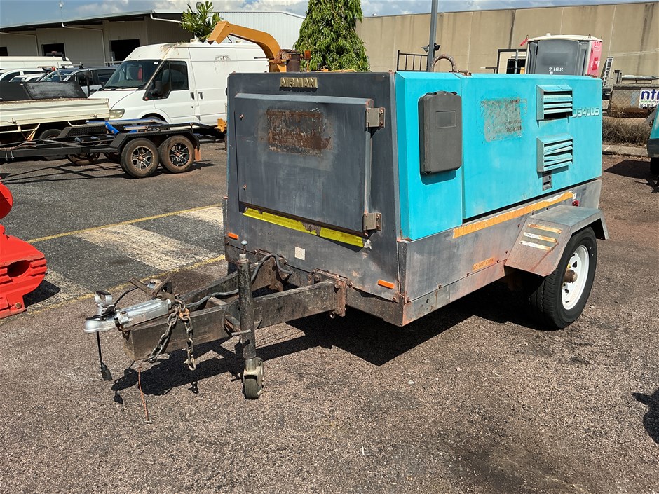 Airman PDS400S Trailer Mounted Compressor Auction (0012-8021129 ...