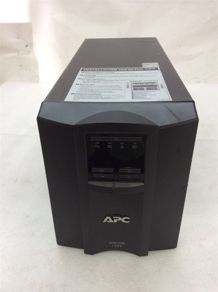 APC 1000 Smart-UPS Auction (0019-2574004) | Grays Australia