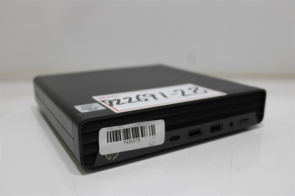 HP ELITEDESK 800 G6 DESKTOP MINI PC Auction (0028-9064102) | Grays ...