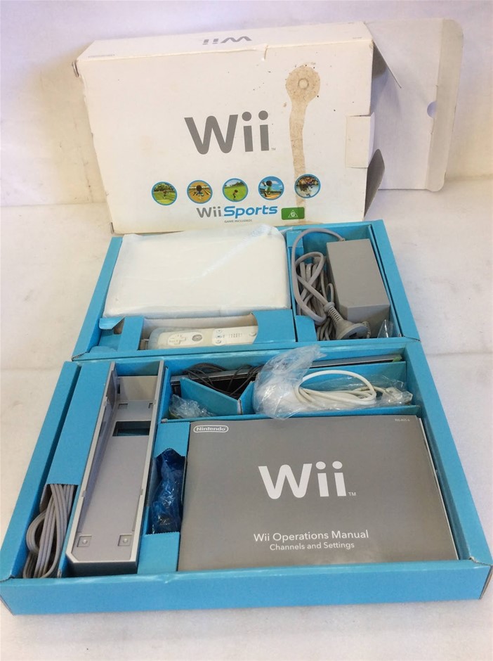 Nintendo Wii Unknown Model Gaming Console - New Unboxing Auction (0005 ...