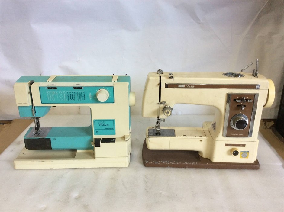 Waltons Celestial Model 666 Sewing Machine + Claire Sewing Machine ...
