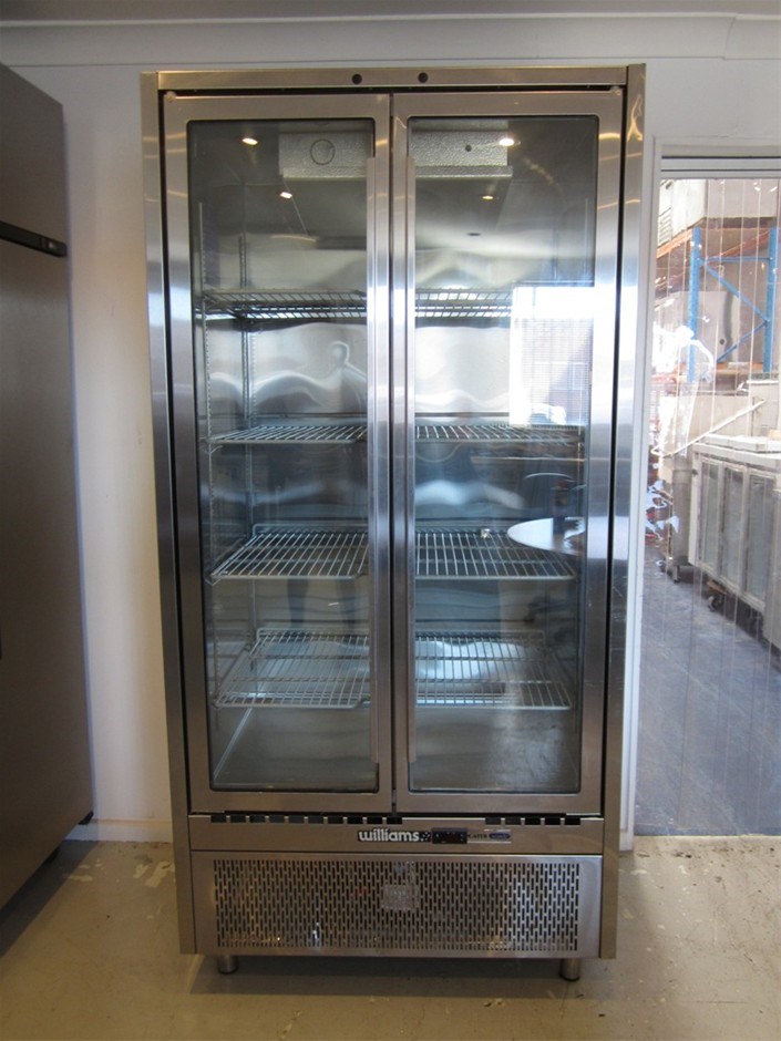 Buy Williams 2 Door Upright Display Fridge | Grays Australia