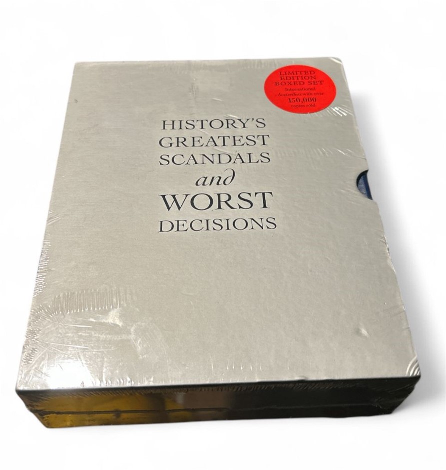 History's Greatest Scandals & Worst Decisions Boxed Set Auction (0034 ...