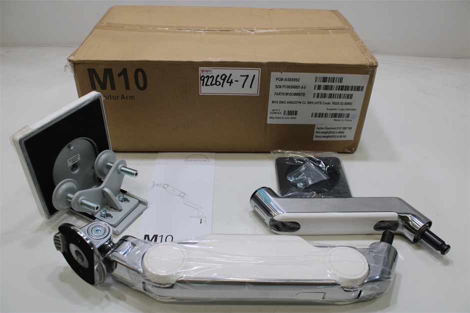 Humanscale M10 Single Monitor Arm Auction (0071-9064471) | Grays Australia