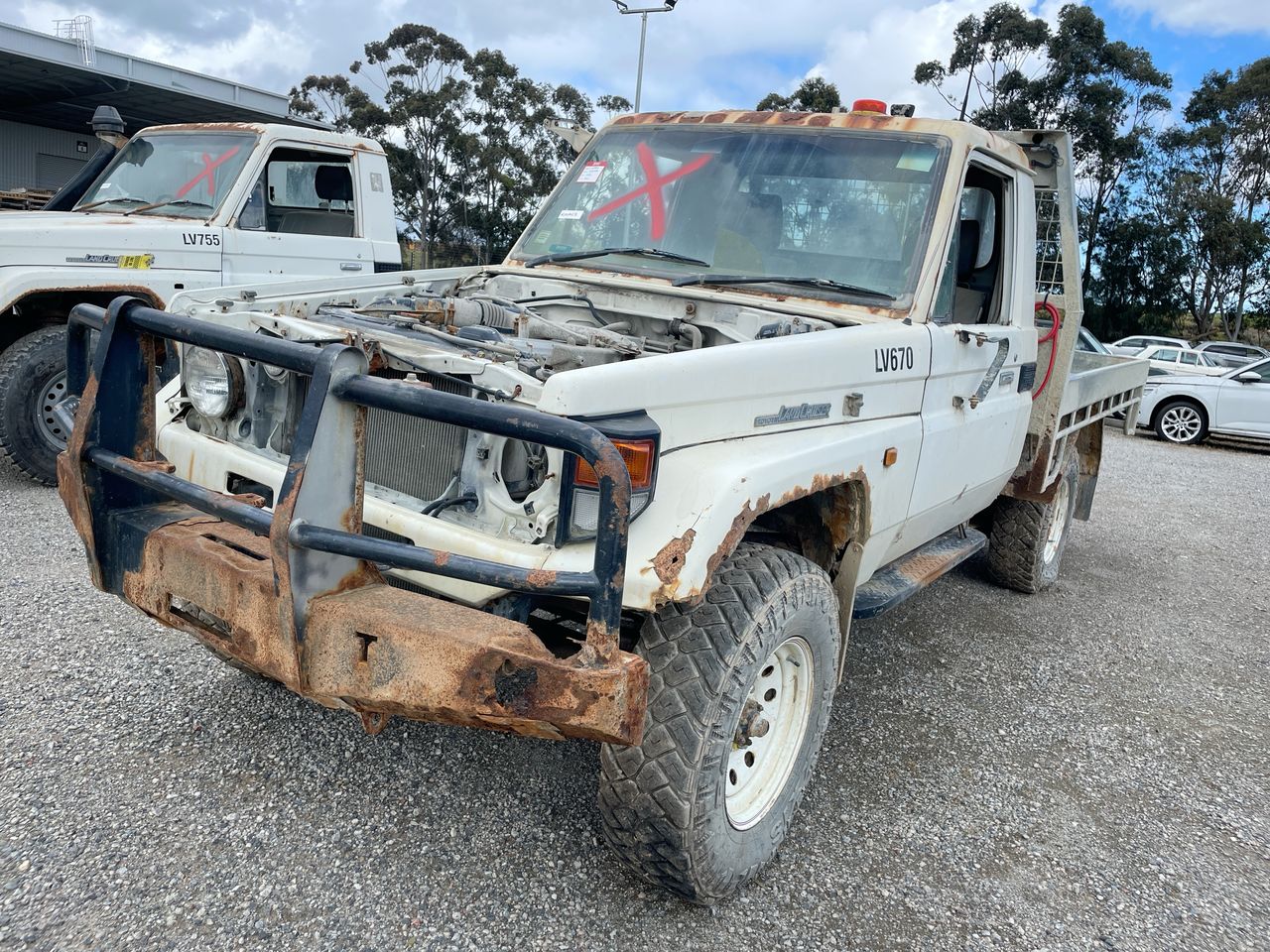 2001 Toyota Landcruiser HZJ79R Manual Cab Chassis Auction (0001 ...