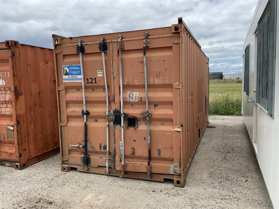 1 x 20 ft Shipping Container Auction (0016-3035800) | Grays Australia