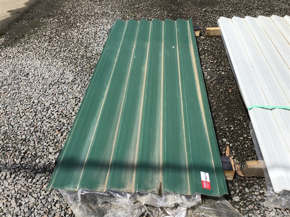 4 x Colorbond Sheets (Green) Auction (0033-5061698) | Grays Australia