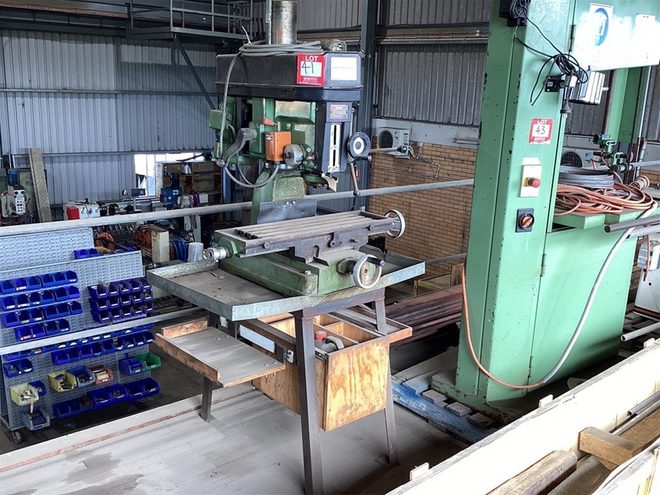 Hafco RF-30 Milling & Drilling Machine Auction (0041-5061370) | Grays ...