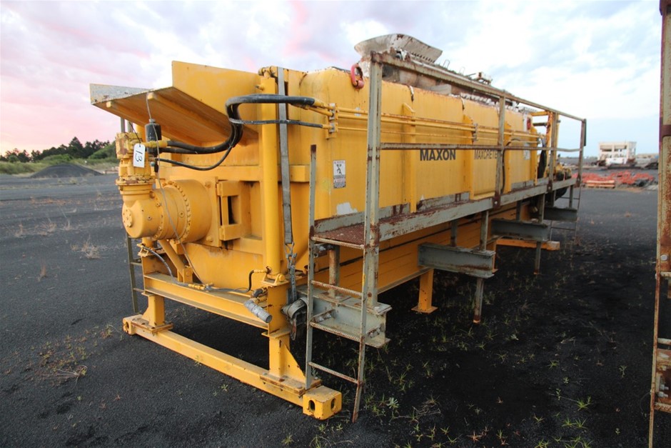 2020 MAXON MAXCRETE MCIV-18 Hydraulic Concrete Mixer Auction (0013 ...