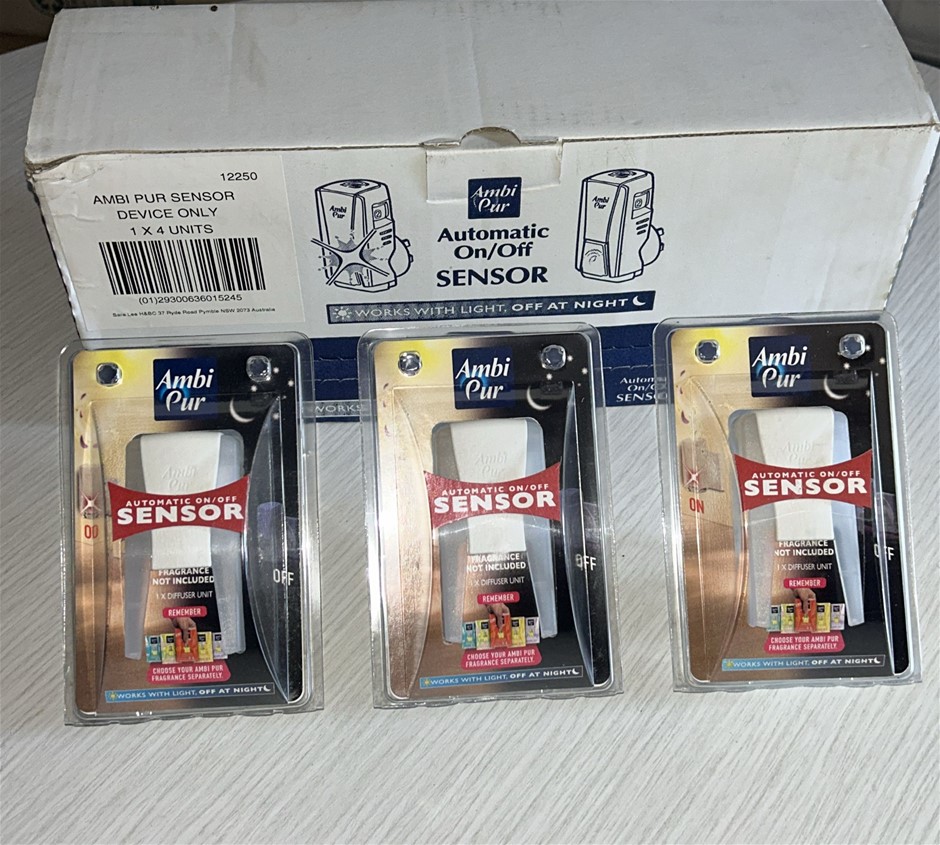 3x AMBI Pur Automatic On/Off Sensor Auction (0044-2575648) | Grays ...