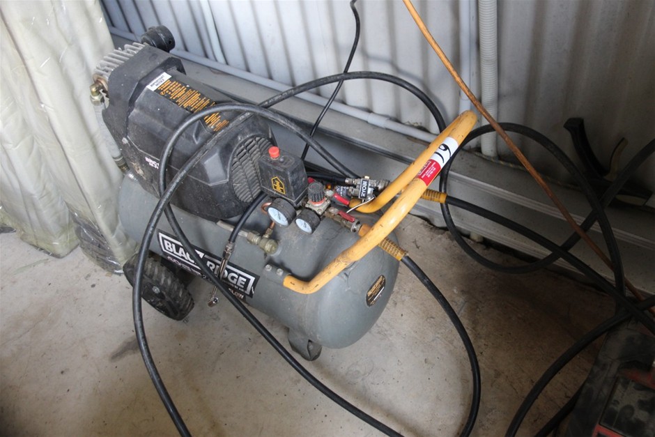Black Ridge BRC-180 Mobile Air Compressor Auction (0019-5061548 ...