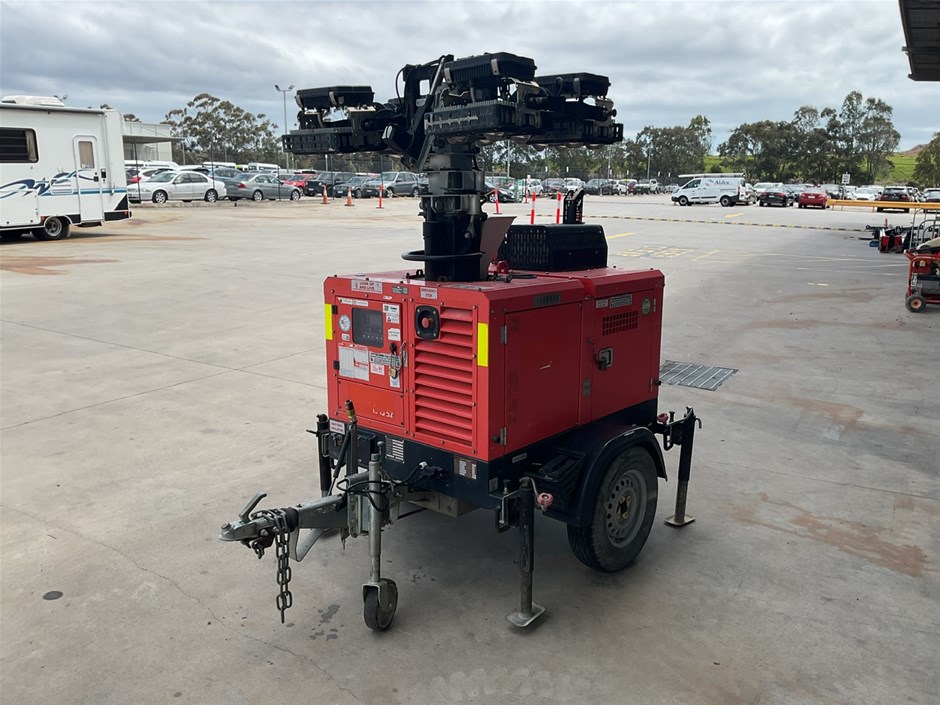 2018 Power Link World MS2000 Trailer Mounted Light Tower Auction (0004 ...