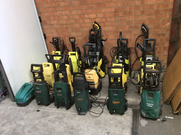 Karcher / Winner 11&Gerni Classic & Ryobi Mixed Brand Pressure Washer ...