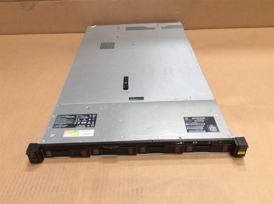 HPE HSTNS-2154 intel xeon bronze 3104 8GBRAM NO HDD Server Auction ...