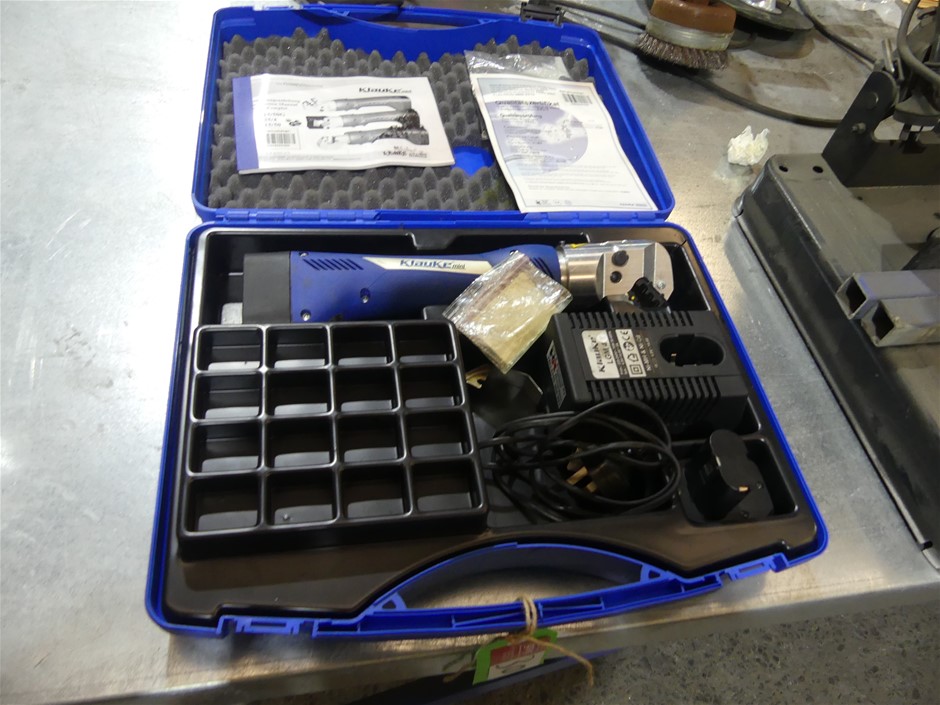 Klauke Mini Cordless Crimpers Auction (0030-5061638) | Grays Australia