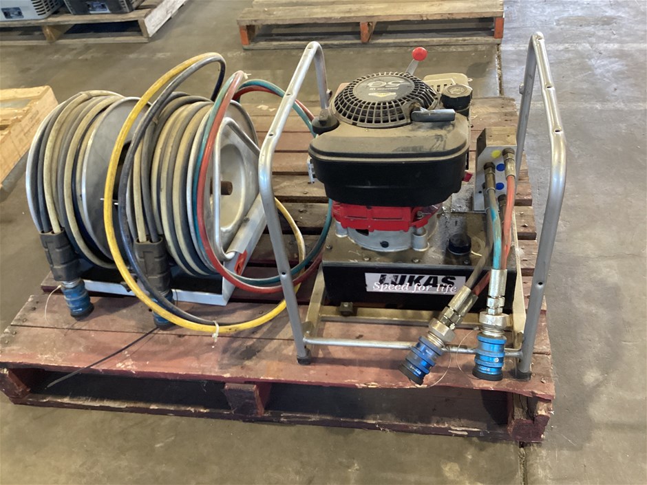 Lukas Hydraulic Power Pack And Hydraulic Hose Reel Auction (0001 ...