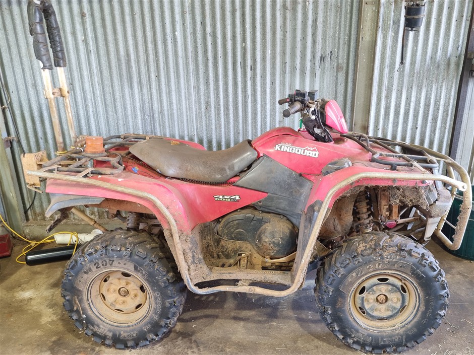 Suzuki Kingquad 500AXi Quad Bike Auction (0532-5061667) | Grays Australia