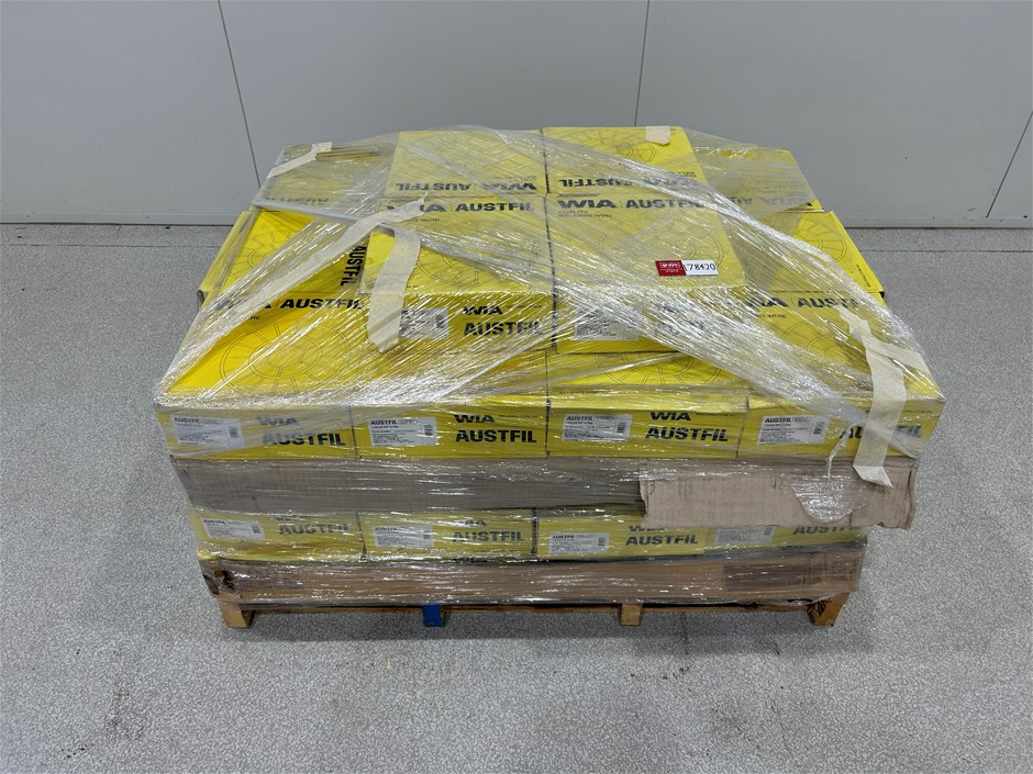Pallet of welding wire Auction (0013-5061719) | Grays Australia