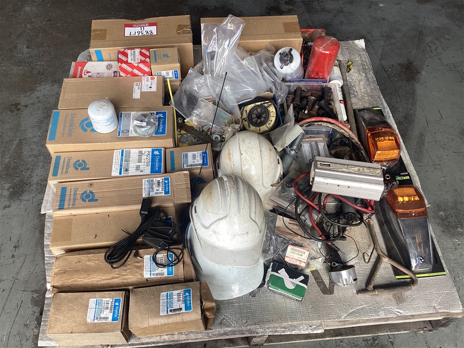 Filters, cab marker lights, trailer plugs ,high tensile bolts Auction ...