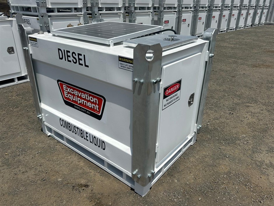 1000 Litre Bunded Fuel Storage Cube/Tank(Unused) Auction (0022-9066924 ...