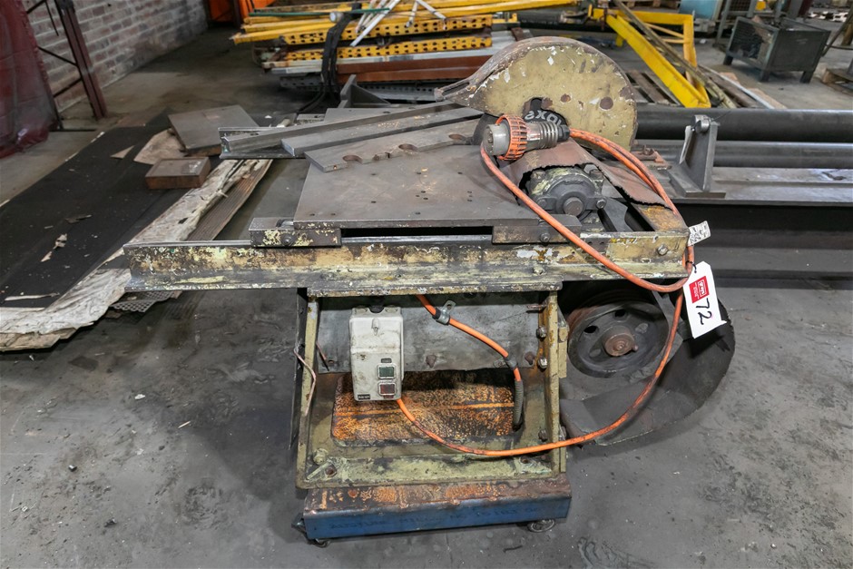 Metal Cutting Table Saw Auction (0072-5062232) | Grays Australia